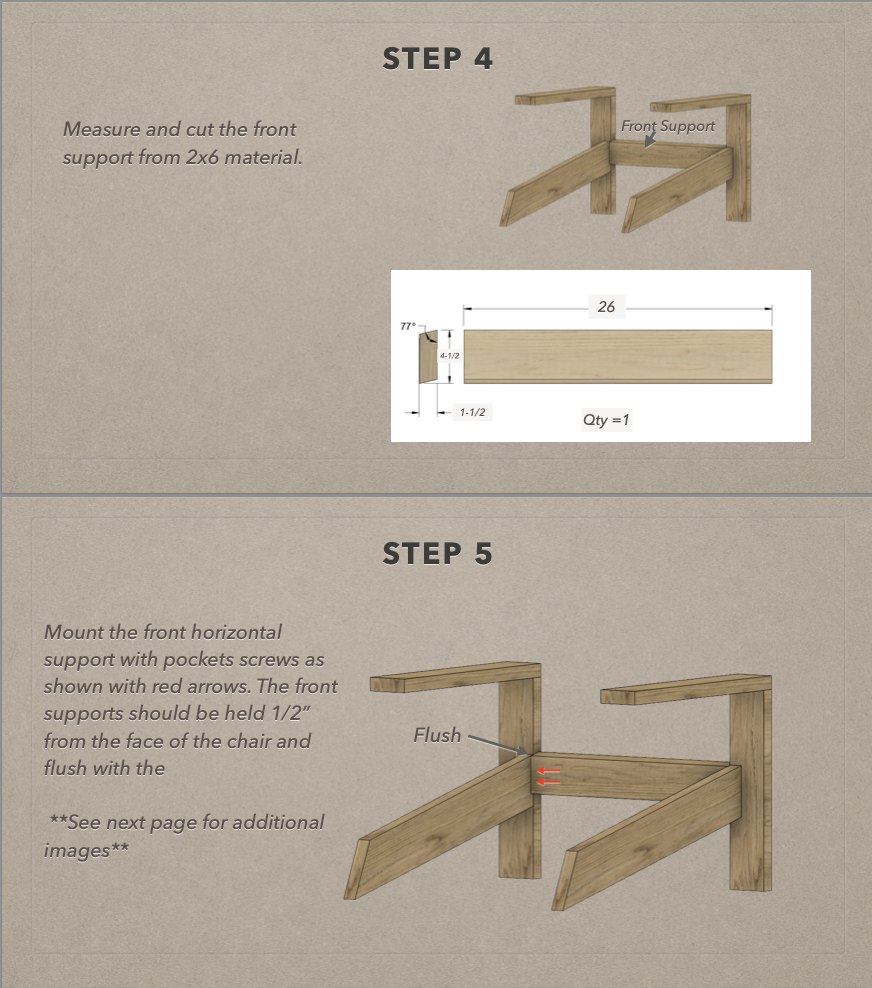 Simple Modern Adirondack Chair Plans - Joinery & Design Co